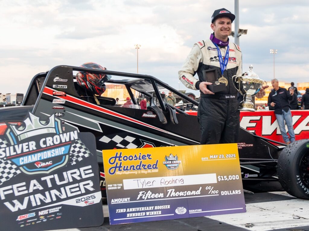 Roahrig Rules Hoosier Hundred For First Silver Crown Win - Race Face TV